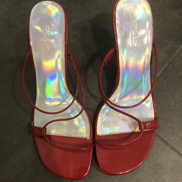 Splash | Shoes | Splash Red Heels Shoes Size 6 | Poshmark